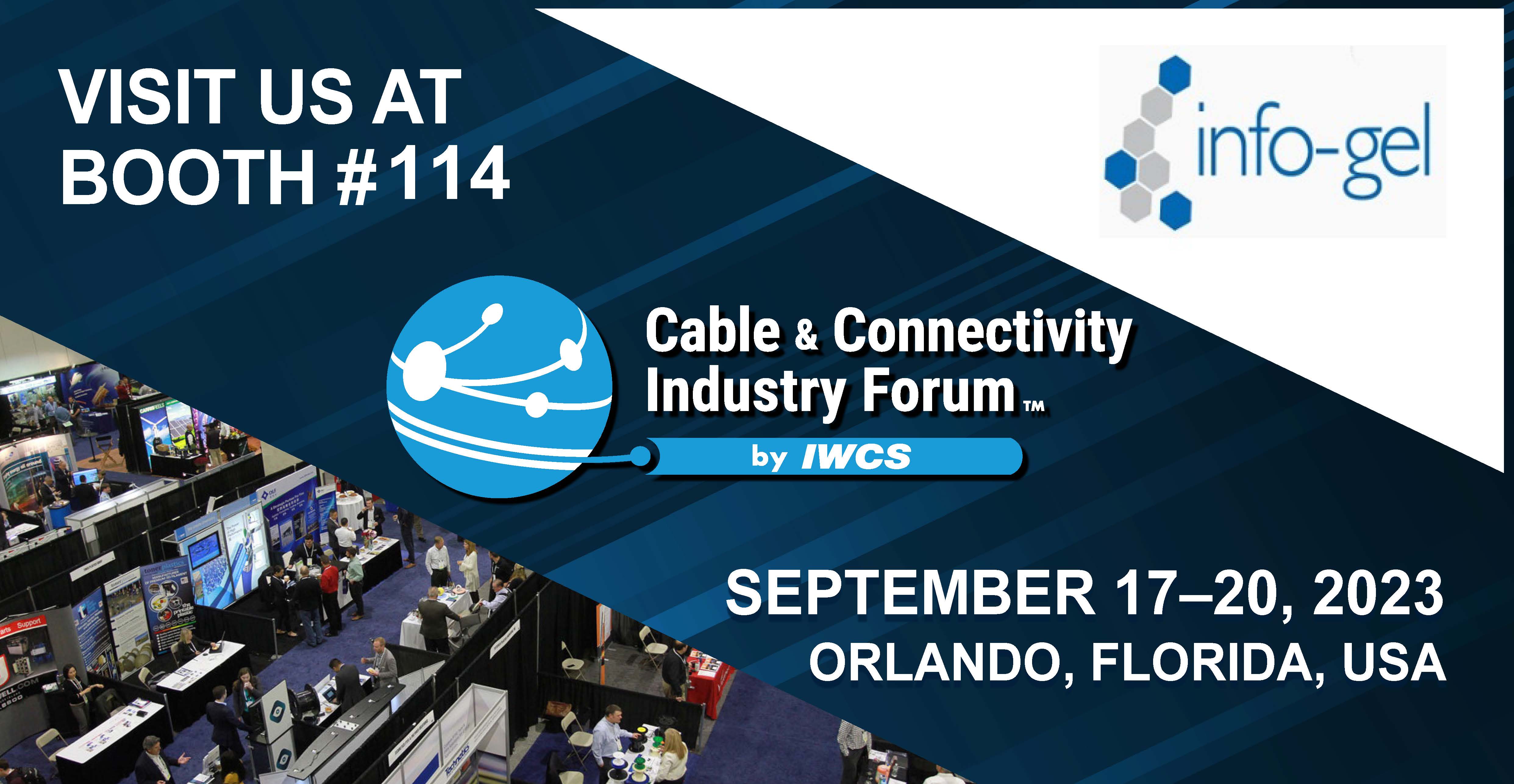 Visit Info-gel at the IWCS show in Orlando, Florida